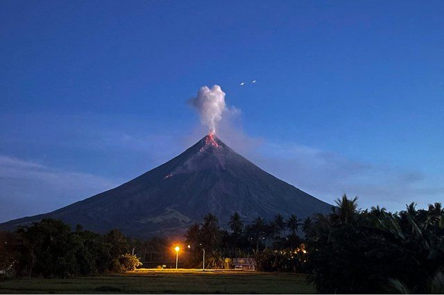 Authorities warn of possible lahar flows in Albay amid Mayon unrest ...