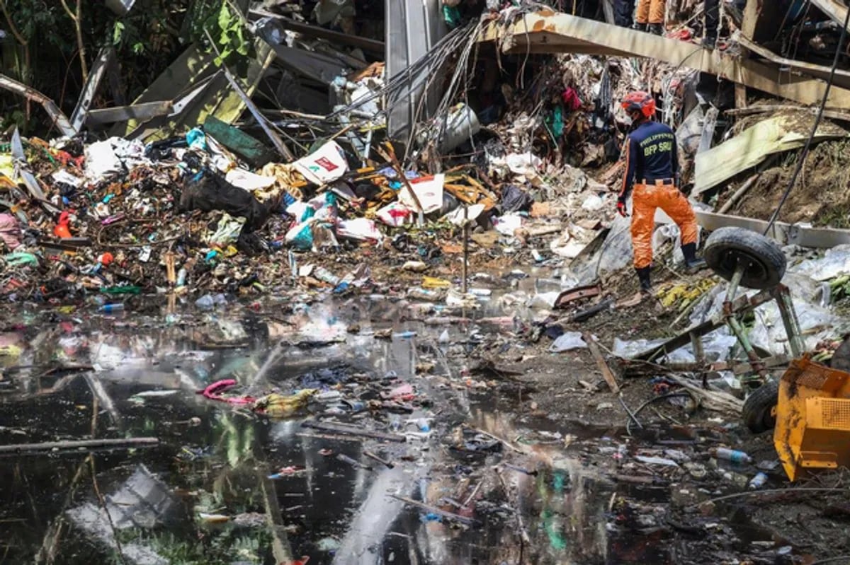 Binaliw landfill collapse death toll hits 13; area declared under state ...