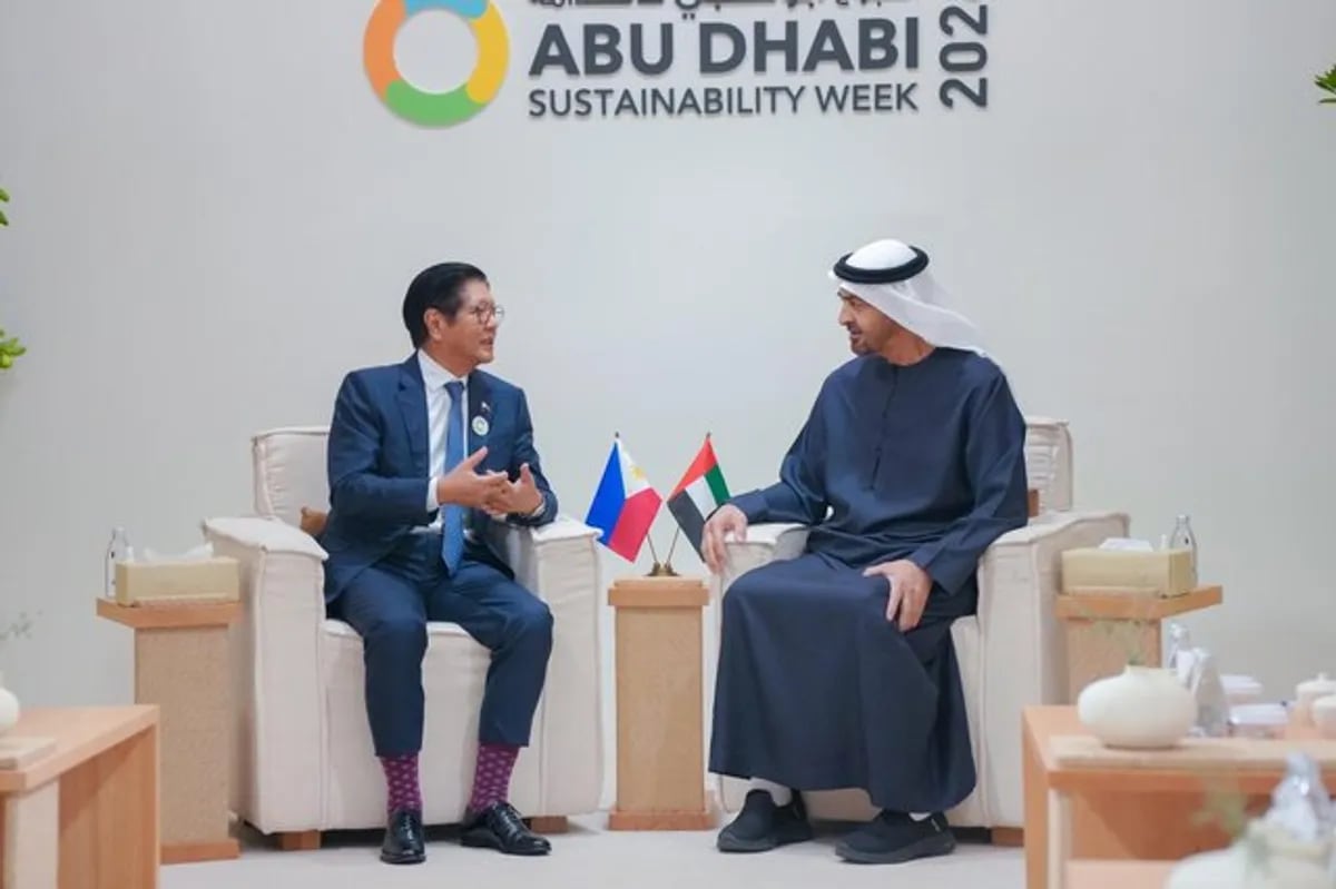 Marcos Jr. highlights PH-UAE economic pact, salutes Filipinos in Abu ...