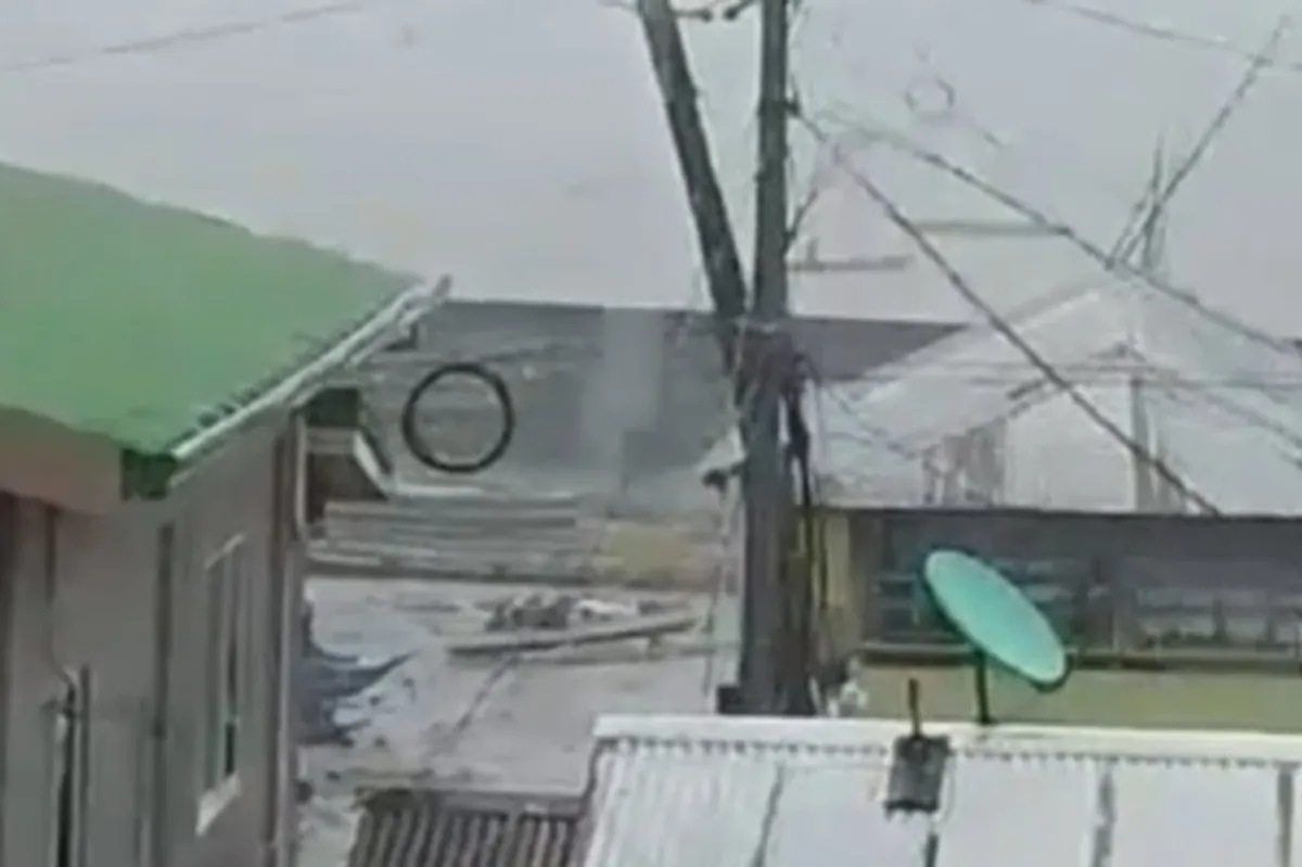 Malakas na ulang dala ng bagyong Ada humagupit sa Samar | ABS-CBN News