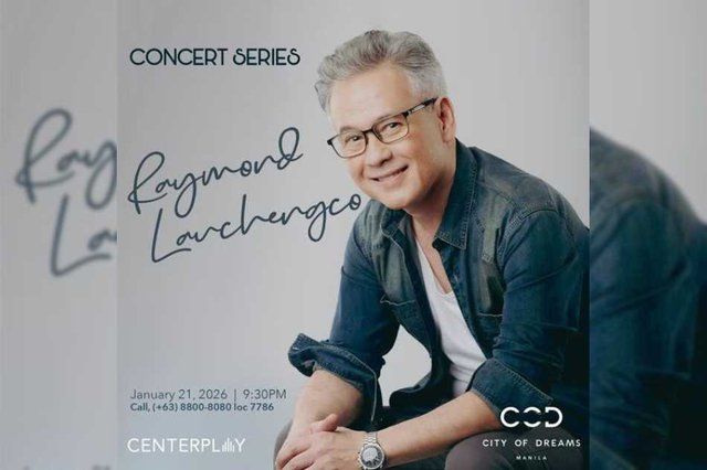 Raymond Lauchengco kicks off concert series at CenterPlay | ABS-CBN ...
