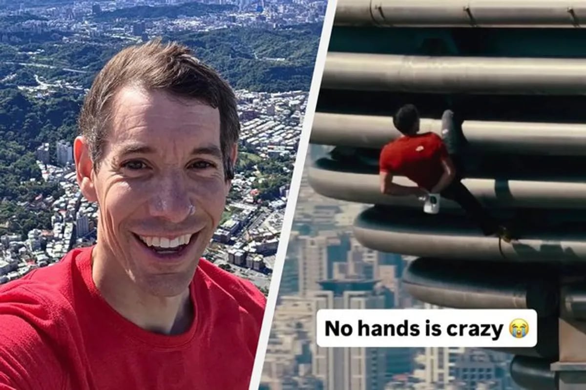 American daredevil free-climbs Taiwan's tallest building | ABS-CBN ...