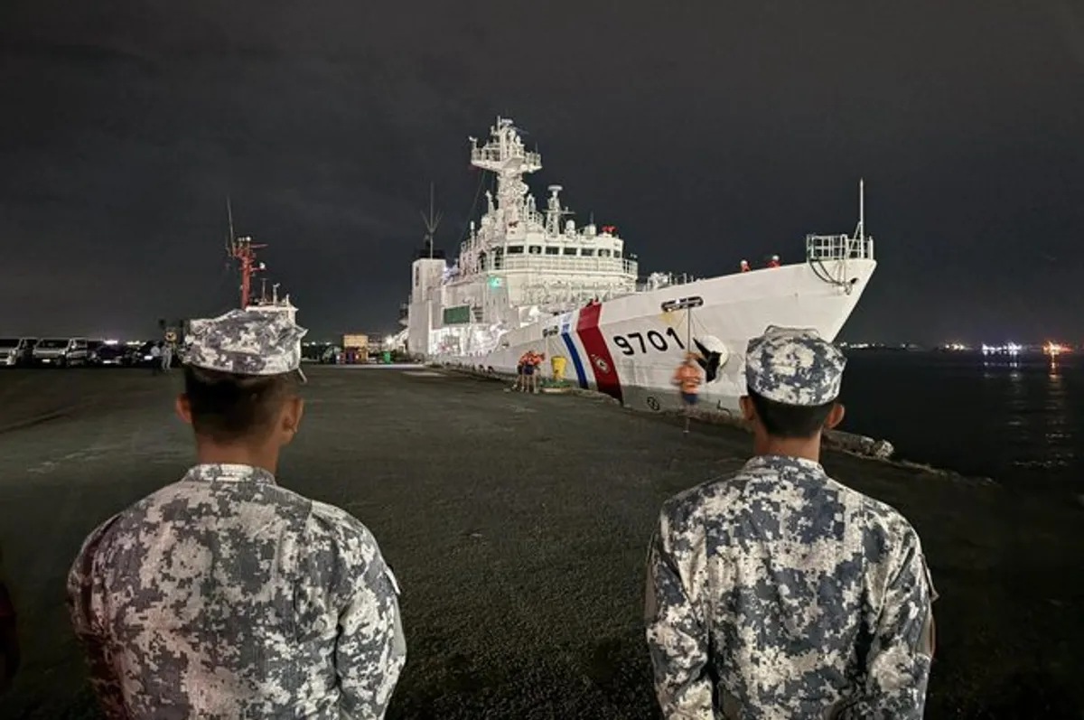15 Filipino sailors rescued by China coast guard back in Manila | ABS ...