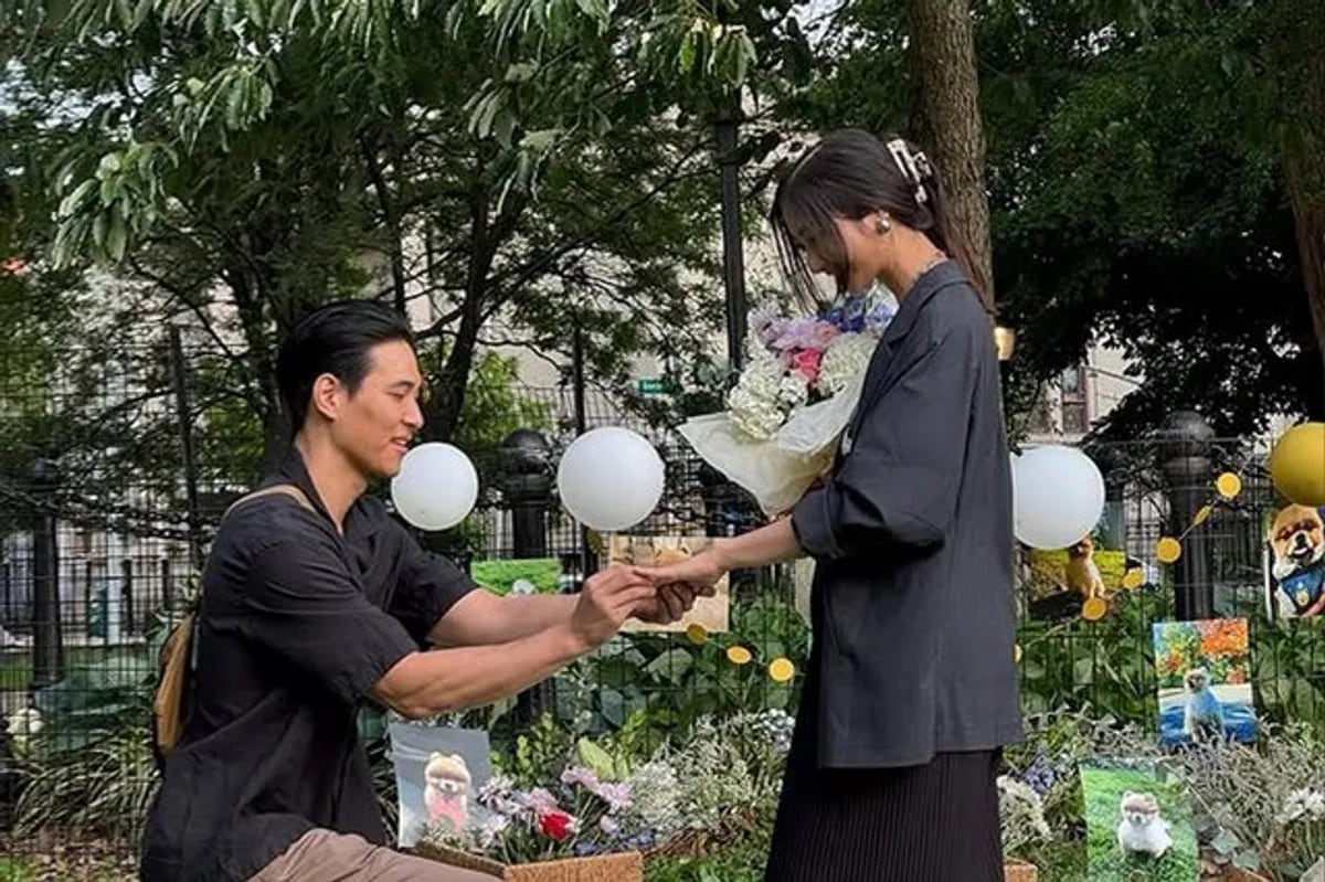 'KPop Demon Hunters' singer EJAE shares engagement to music producer ...