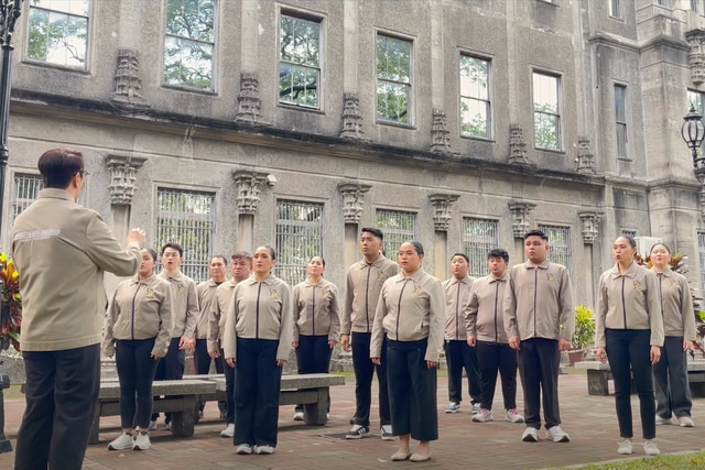 UST Singers' song aims to bring comfort to flood, earthquake victims ...