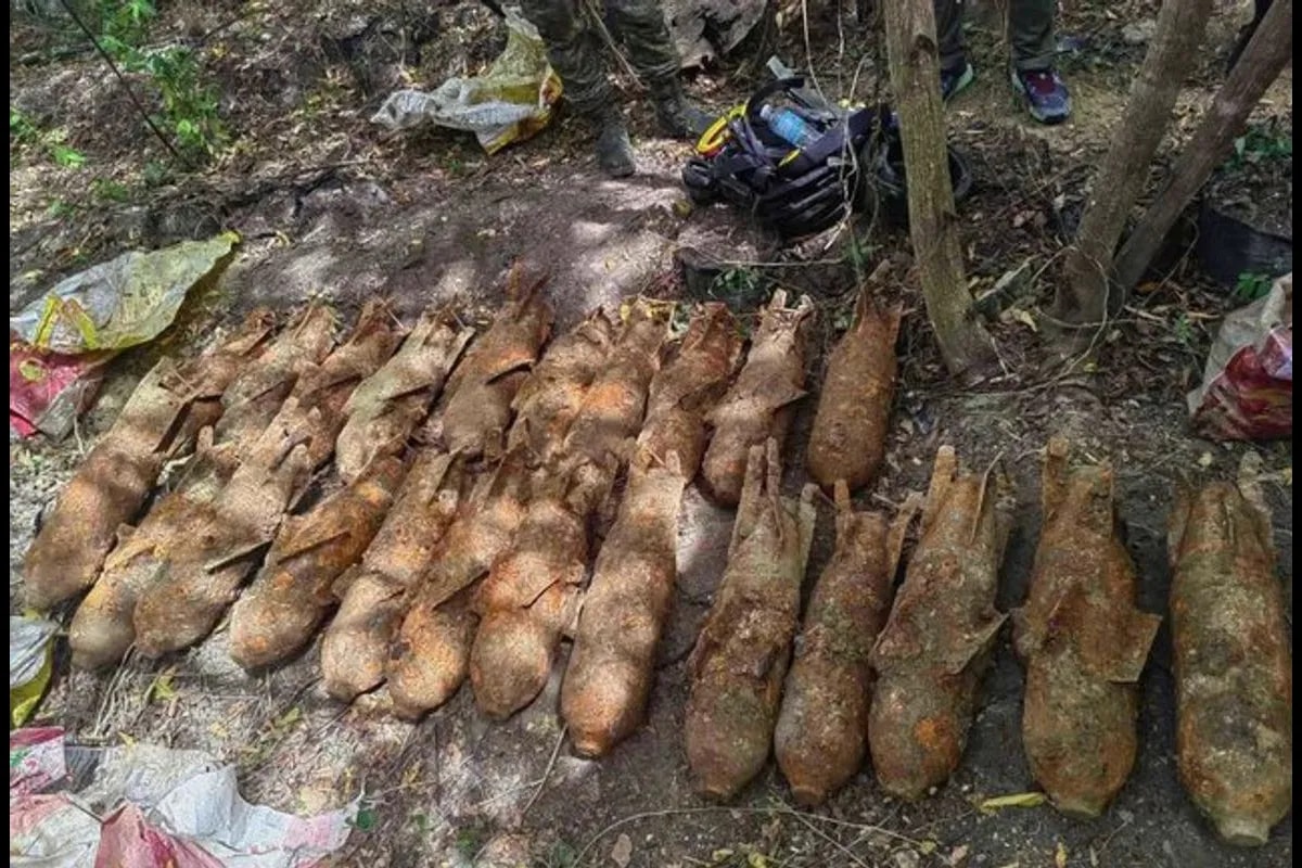 23 World War II-era bombs retrieved in Davao City | ABS-CBN News