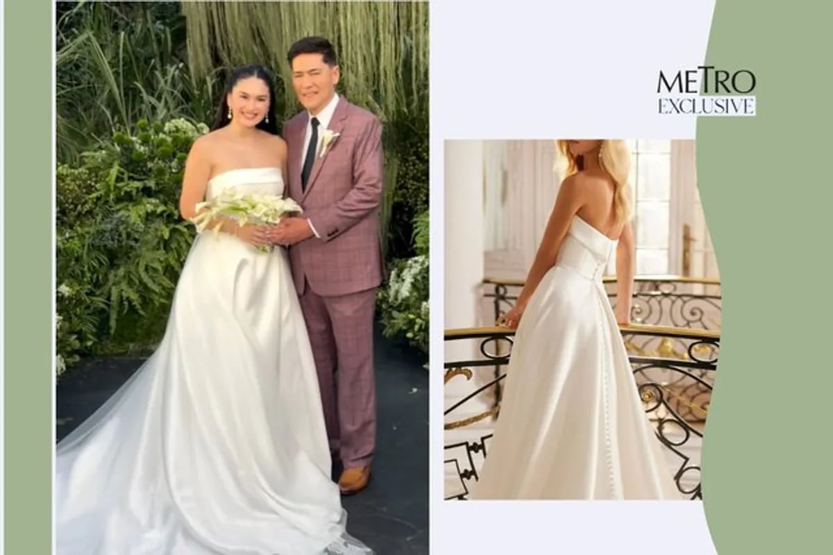 This Is the Exact Wedding Gown Design Pauleen Luna Picked for Her Vow ...