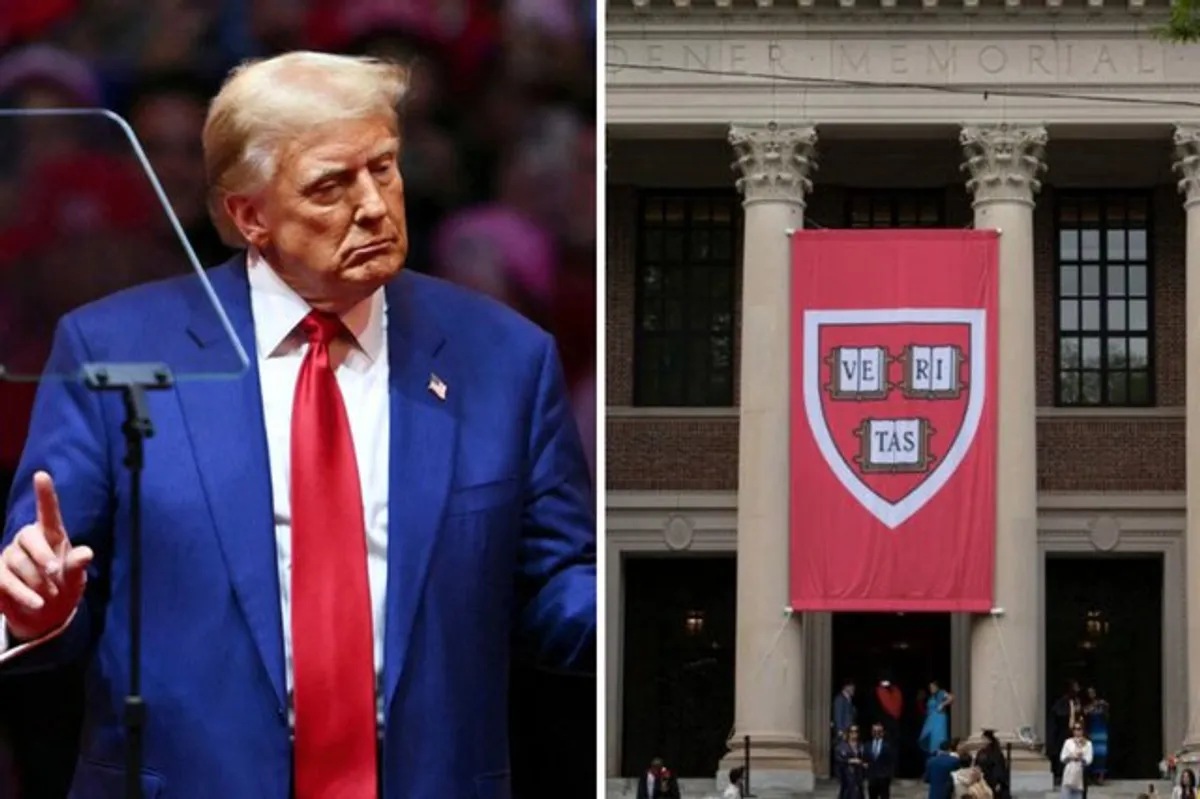 Trump says seeking $1 billion in damages from Harvard | ABS-CBN News