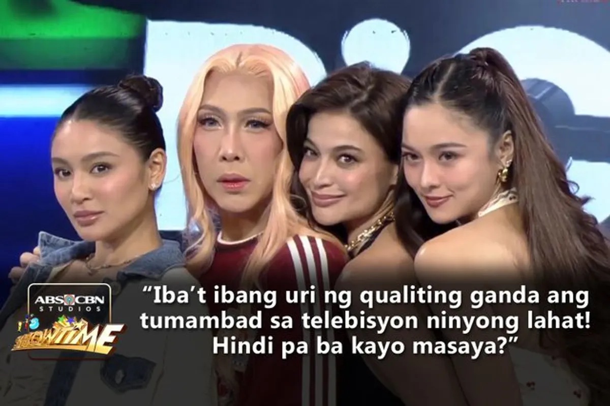 GIRL POWER! Vice Ganda, Anne, Kim at Nadine, nagsama-sama bilang host ...