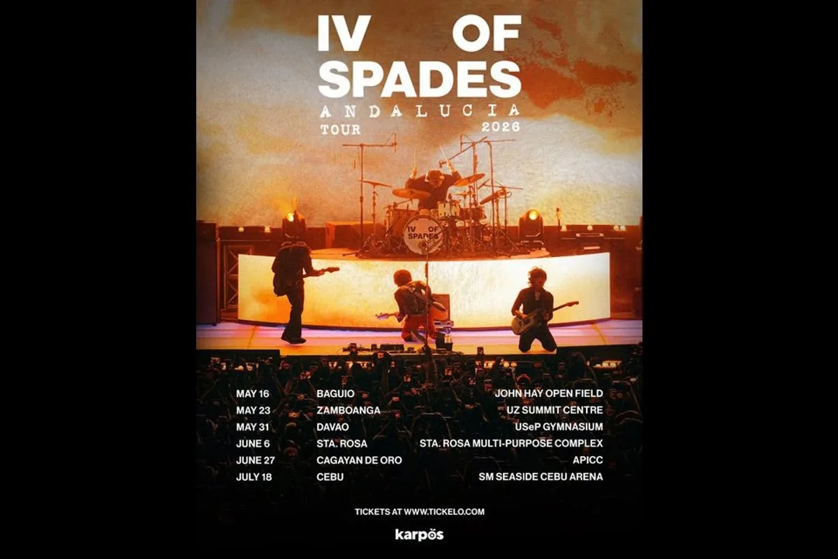 IV OF SPADES Announce ANDALUCIA TOUR 2026 | One Music PH | ABS-CBN ...