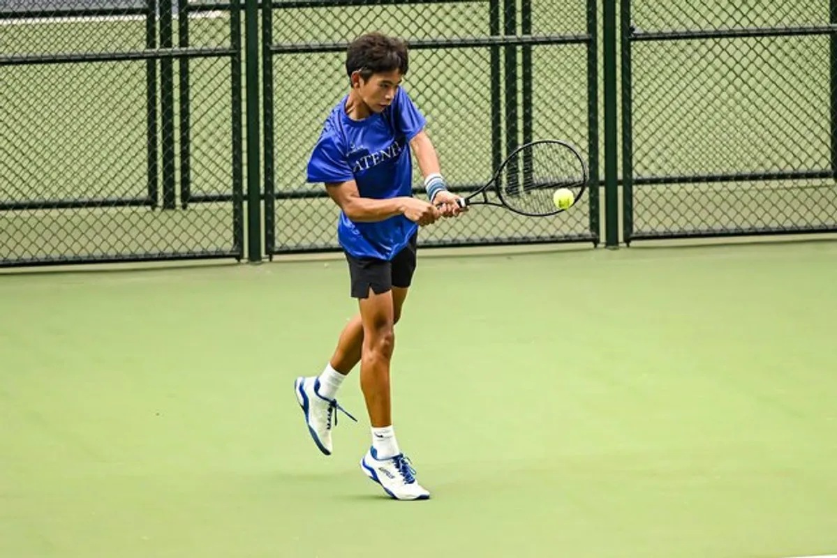 UAAP: Ateneo's Miguel Lagac living up to hype in boys' tennis | ABS-CBN ...