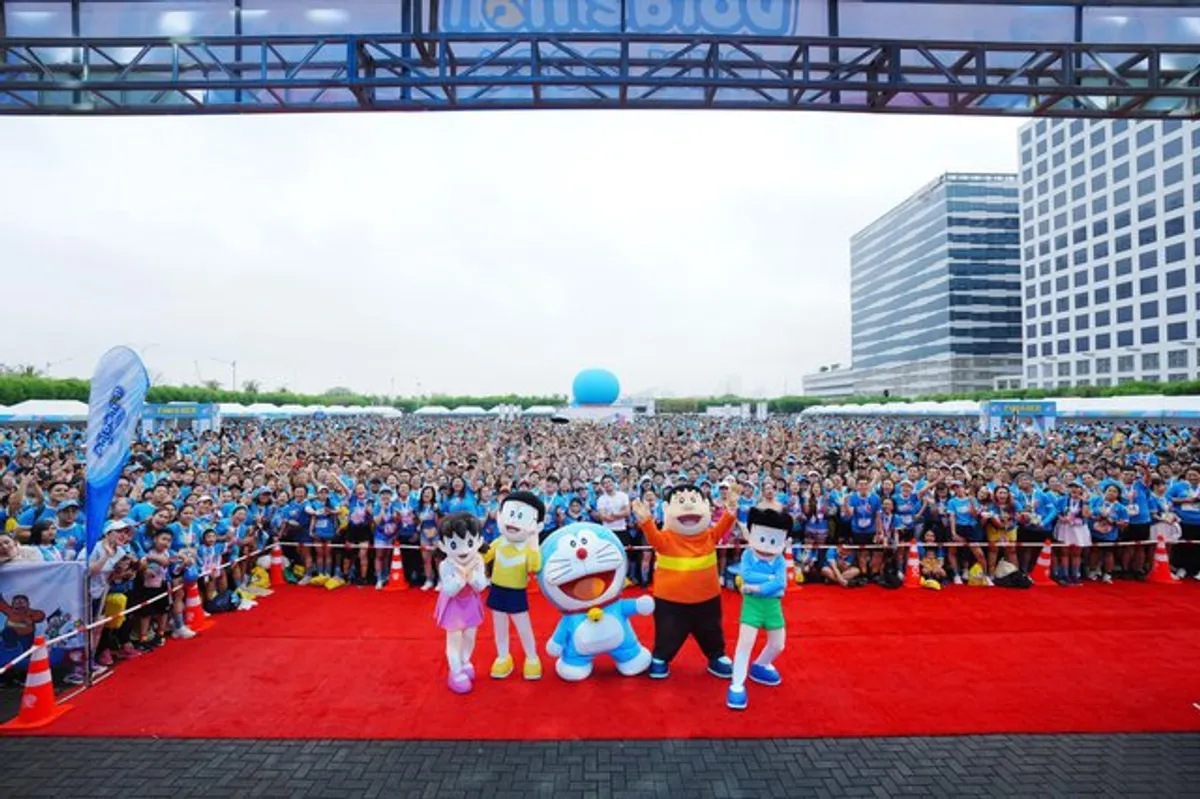 10K runners join in the fun in Doraemon Run 2026 | ABS-CBN Sports