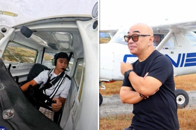 Wally Bayola proud of son Rome for his first solo flight | ABS-CBN ...