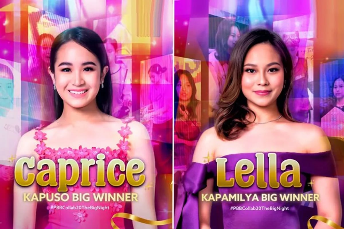 Lella Ford and Caprice Cayetano are PBB Collab 2.0 Big Winners | ABS ...