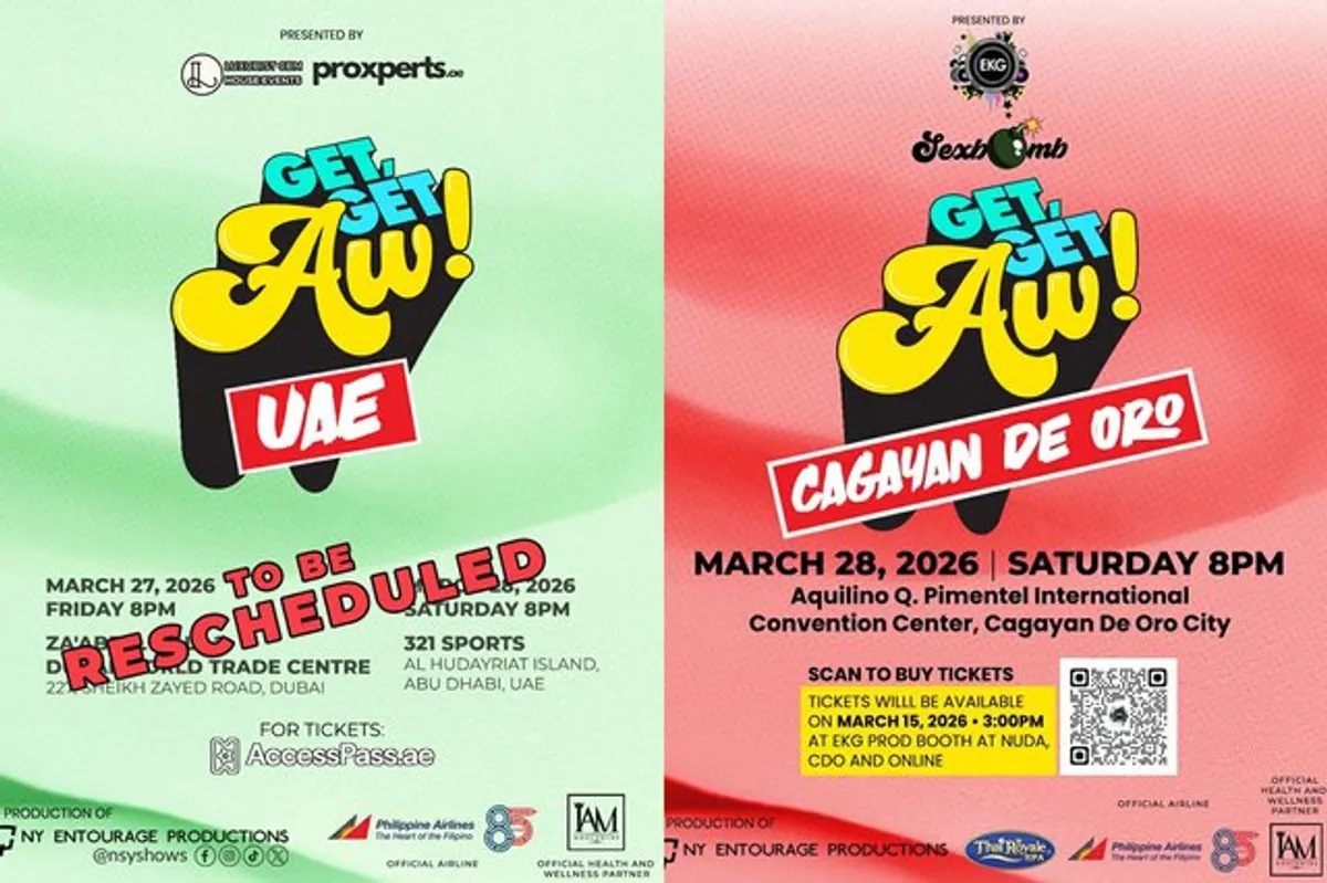 SexBomb Girls reschedules UAE shows, announces Cagayan de Oro stop for ...