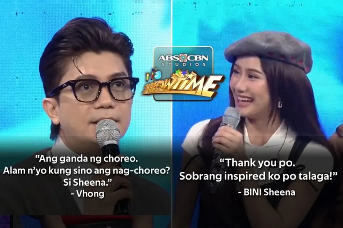 BINI Sheena, nakatanggap ng papuri mula kay Vhong | It’s Showtime | ABS ...