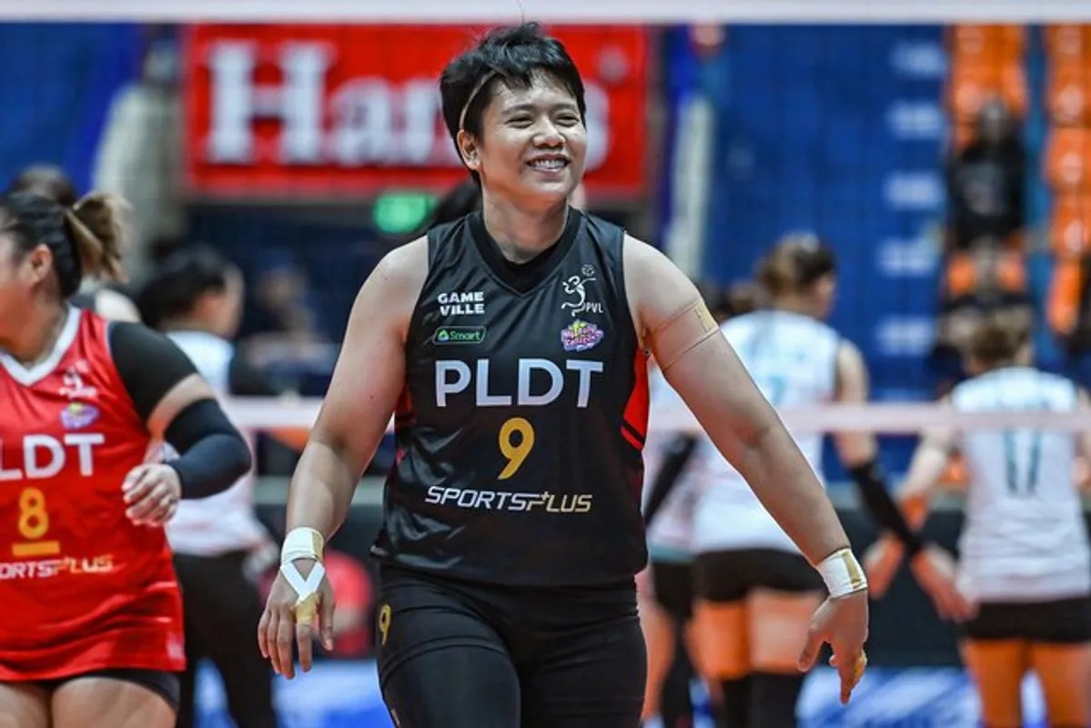 PVL: Kim Fajardo sets up PLDT's 6th win, thwarts Galeries | ABS-CBN Sports