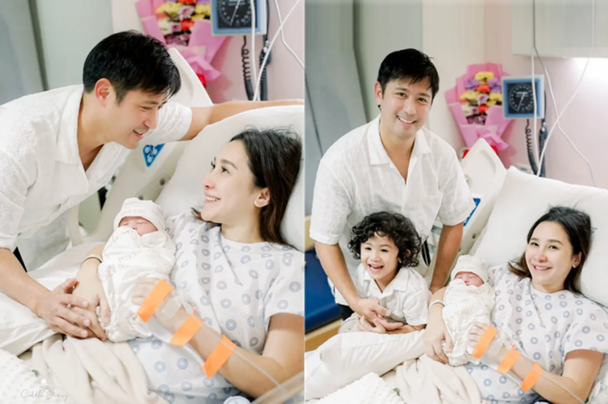 Rocco Nacino and Melissa Gohing welcome second son Elyon Azriel during ...