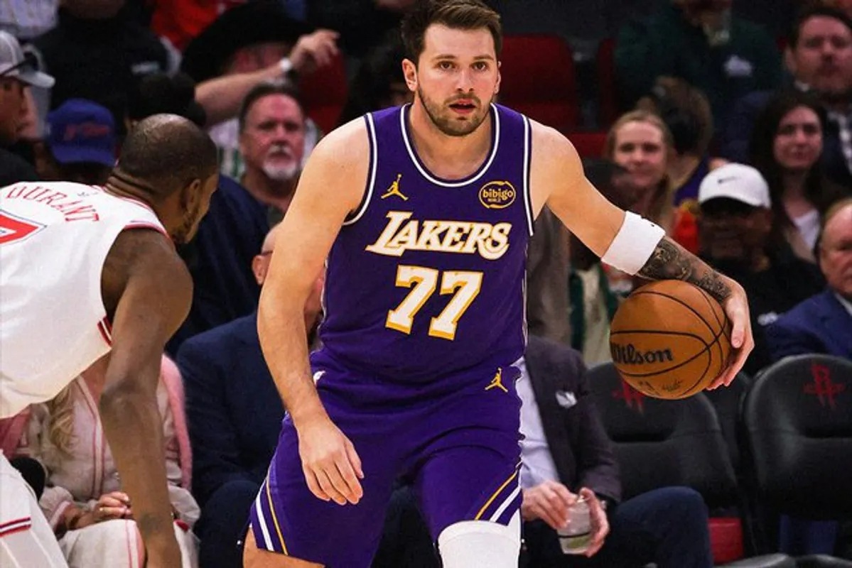 NBA: Doncic, LeBron power Lakers over Rockets as win streak hits 7 ...