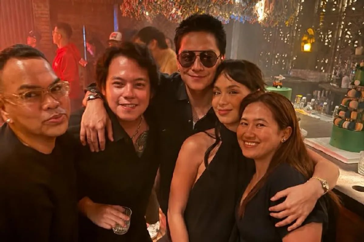 Kaila Estrada present at Daniel Padilla's birthday celebration | ABS ...