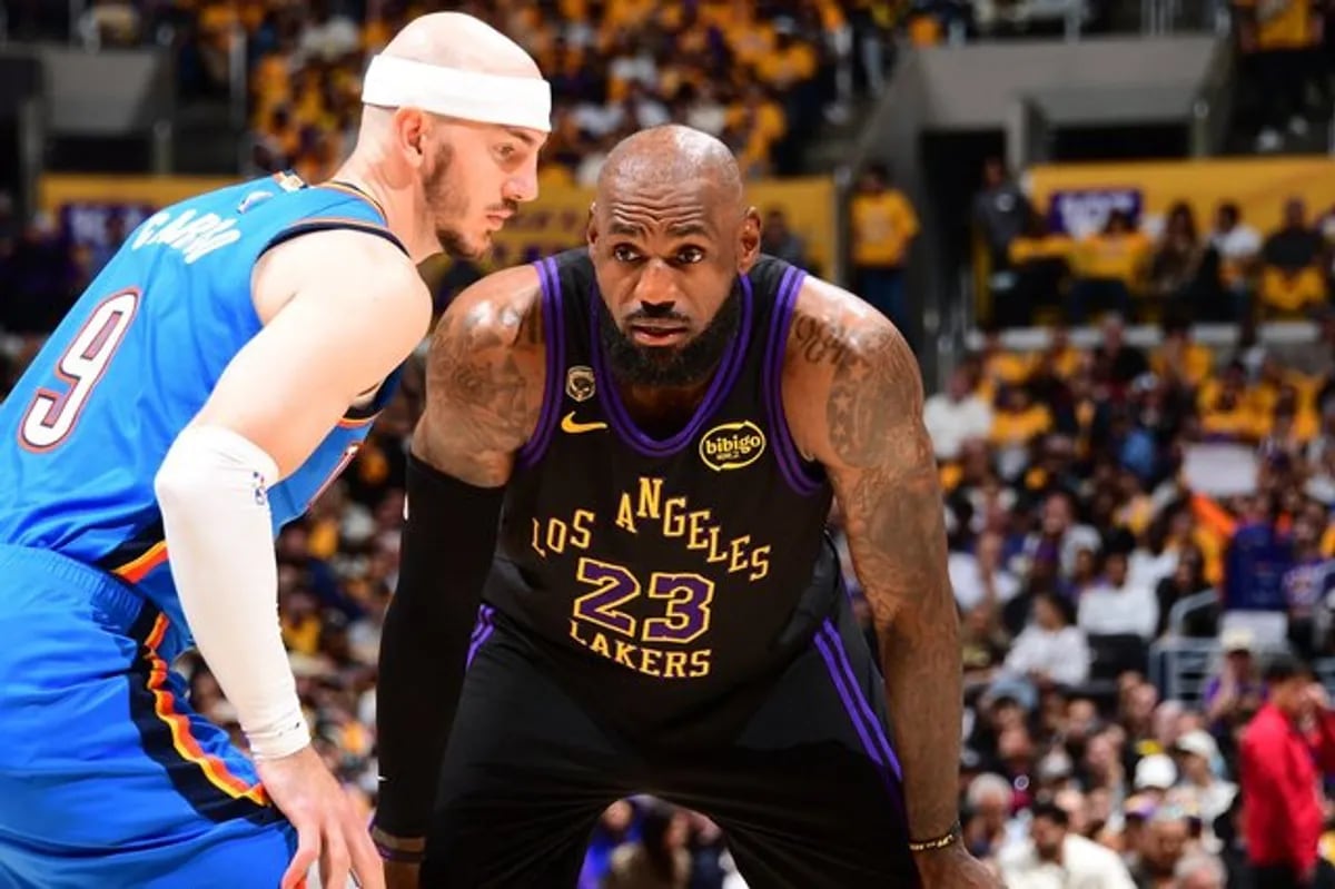 LeBron's Lakers eliminated from NBA playoffs as Thunder seal sweep ...