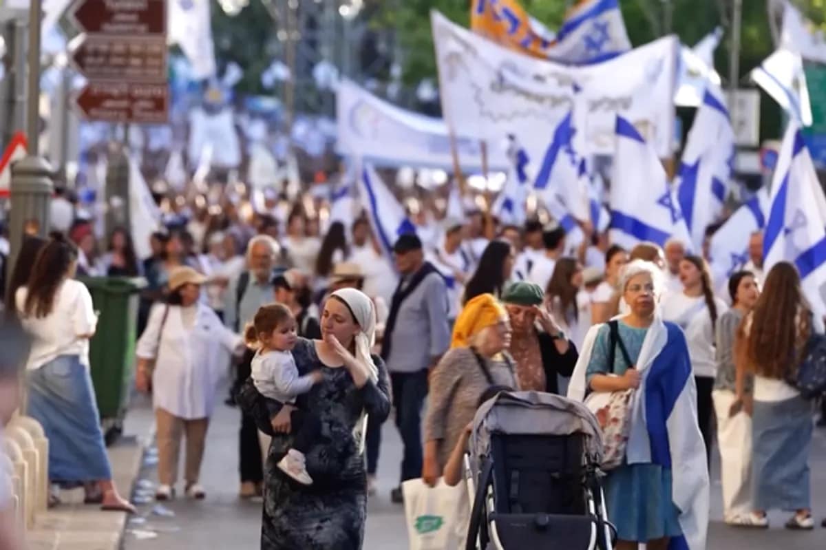 Israeli nationalists hold parade marking capture of East Jerusalem ...