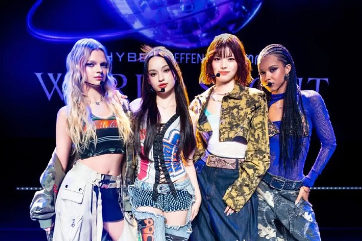 HYBE, Geffen Records unveil new global girl group SAINT SATINE | ABS ...