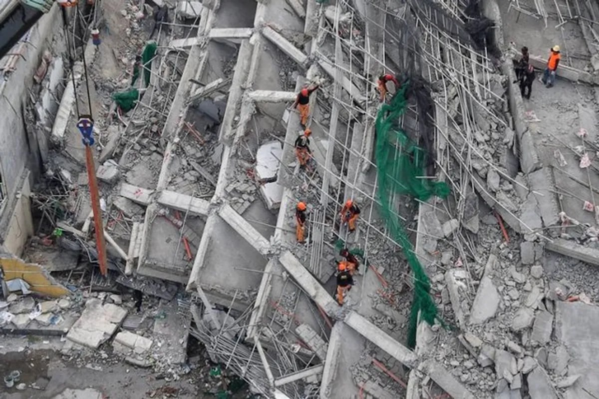 Death toll in Angeles building collapse now 13 | ABS-CBN News