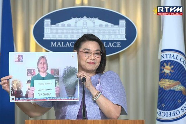 Claire Castro sends birthday message to Sara Duterte using viral ...