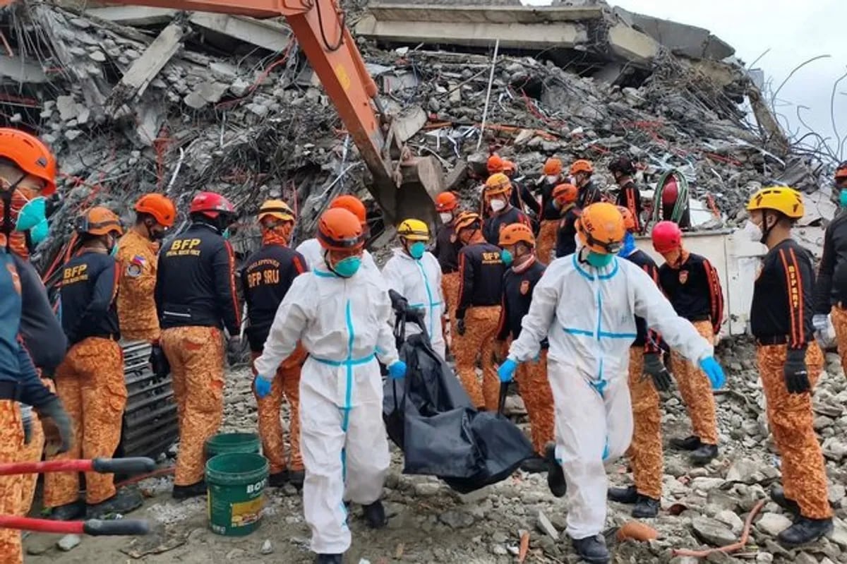 Death toll in Angeles building collapse climbs to 22 | ABS-CBN News
