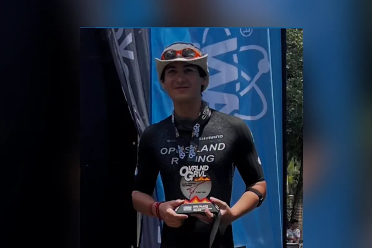 Andres Muhlach secures podium finish in first-ever cycling race | ABS ...