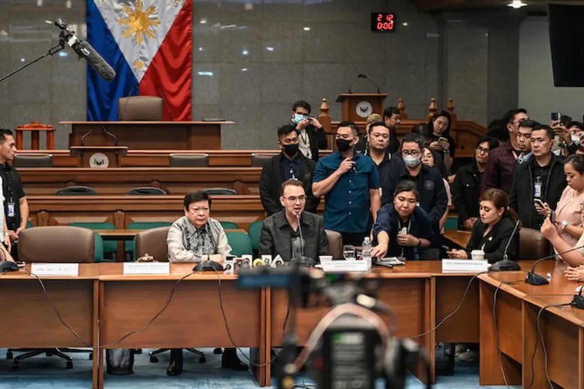 Cayetano bloc's flood control probe 'a gathering, not hearing ...