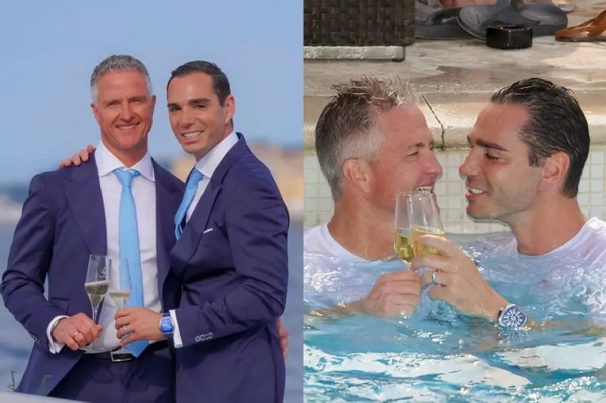 Former F1 driver Ralf Schumacher marries boyfriend Étienne Bousquet ...