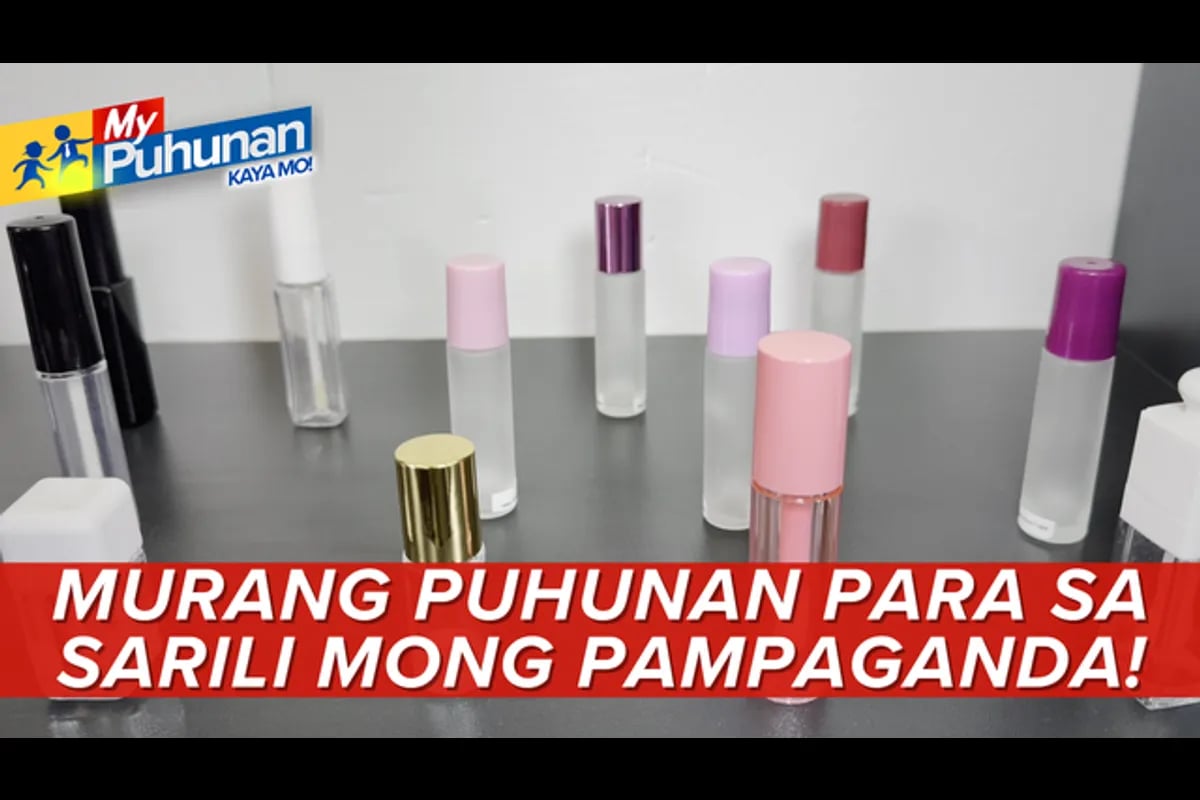 Sarili mong brand ng pampaganda puwedeng simulan gamit ang maliit na ...