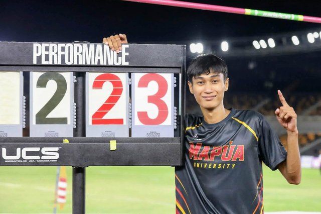Leonard Grospe sets new national record in high jump at PH Athletics ...