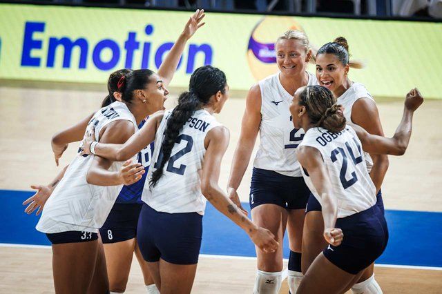 Women’s VNL: USA rallies past Czechia for 5th win | ABS-CBN Sports